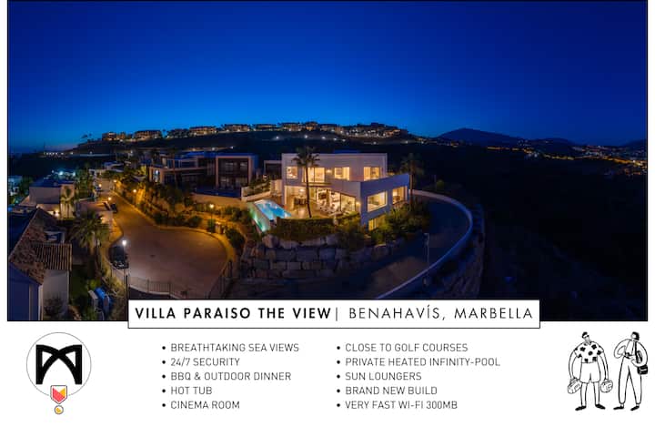 Vacation Marbella I Sea View, Heated Pool, Cinema - Estepona