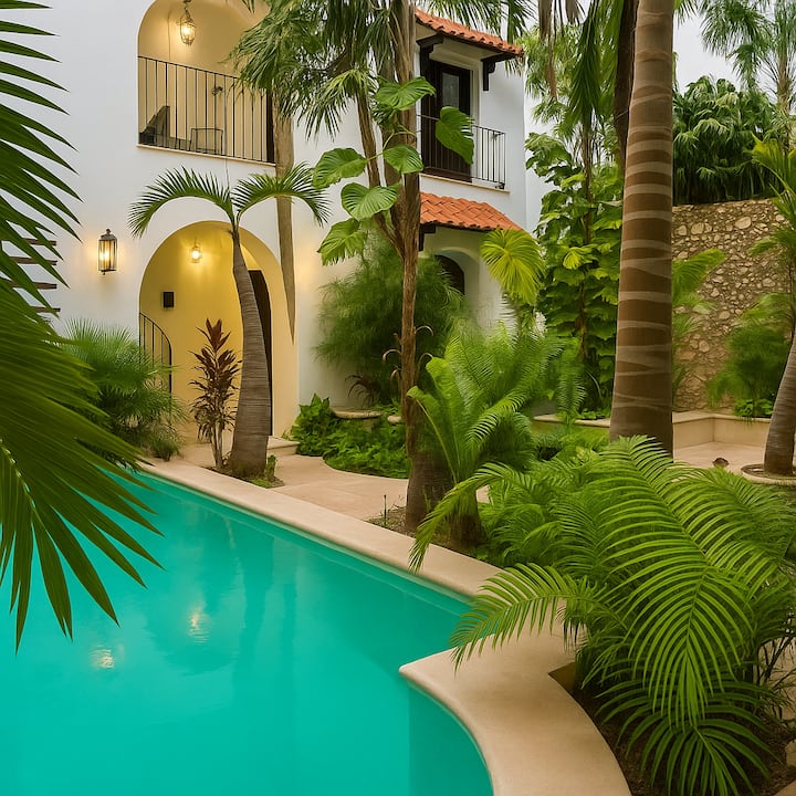 Dezmont - King Bed/private Bath/pool/downtown - Yucatán