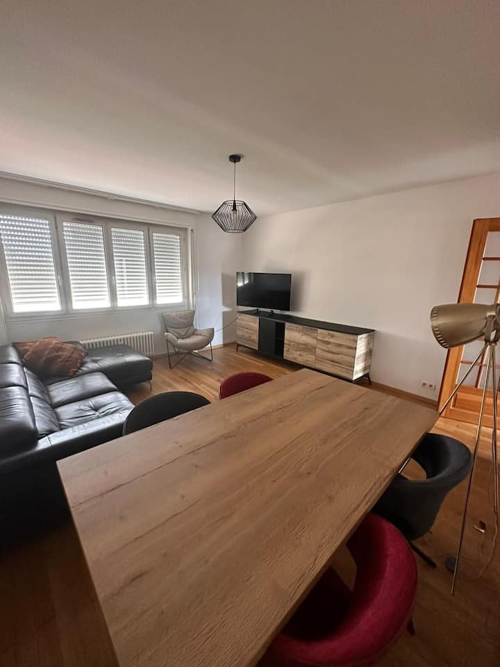 Appartement Lumineux Et Spacieux (Gare à Deux Pas) - 馬孔