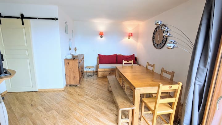 Appt 7 Couchages, Parking, Ménage, Pied De Piste - Les Orres
