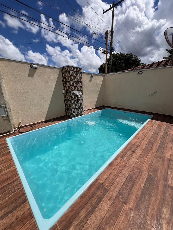 Dentro Da Cidade + Wi-fi + Piscina Privativa - São Carlos