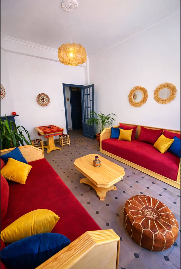 Charme Marocain • Appartement Vue Mer à Tanger - Tangier