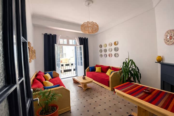 Charme Marocain • Appartement Vue Mer à Tanger - Tangier