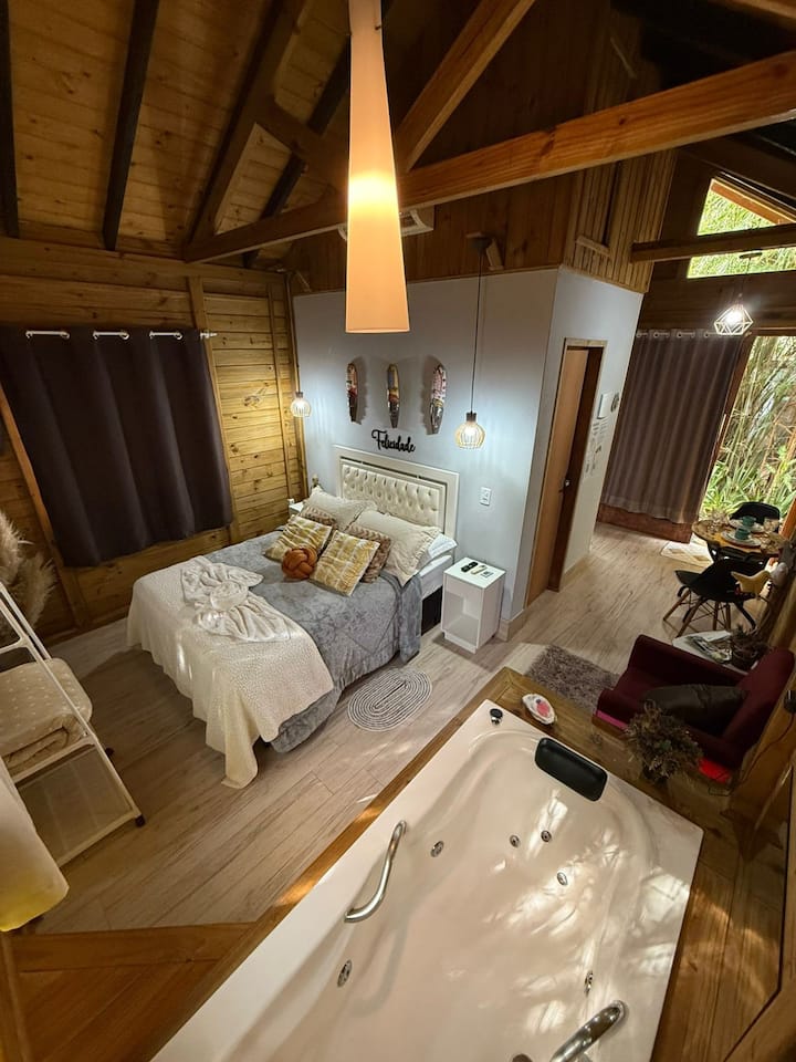 Chalé Jardim Do Cedro/ Bugainville - Palhoça