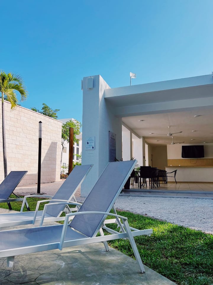 Luz De Selva, Apartamento. - Puerto Morelos