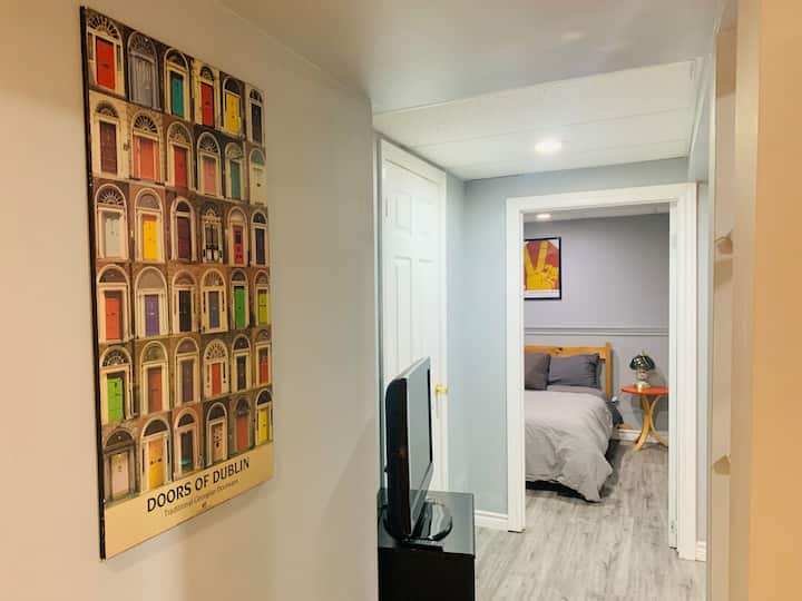 Entire Basement Suite/parking/full Kitchen&bath - Ajax