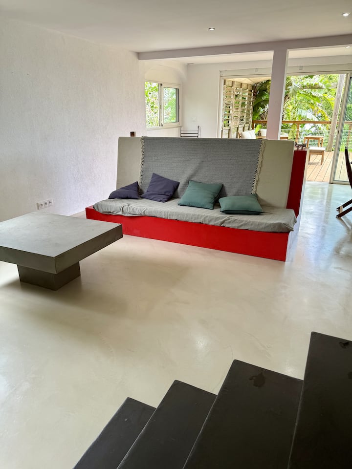 Maison Familiale Au Coeur De La Nature. - Réunion