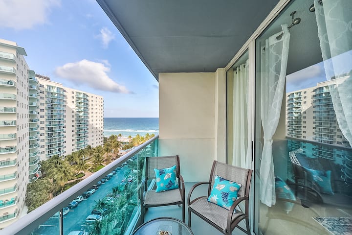 Ocean View Retreat  Beach Access  Pool - Hollywood, FL