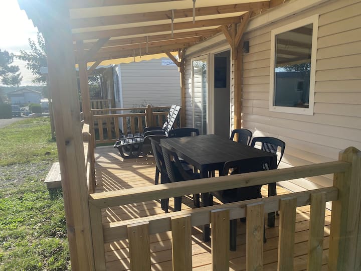 Mobil-home Climatisé 4/ 6 P Cpg 4* - Mimizan-Plage