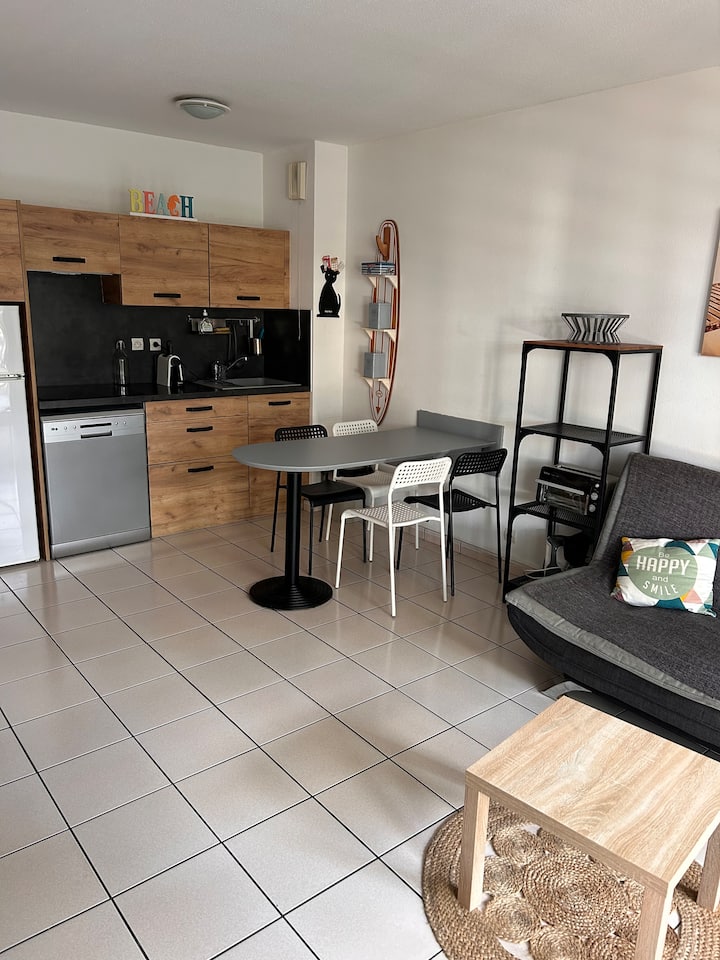 Apt Rez De Jardin 200m Océan - Moliets-et-Maa