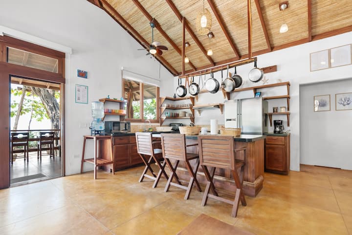 True Beachfront Private Villa | Pool + Palapa | - Nicaragua