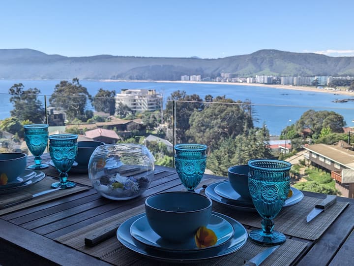 Espectacular Departamento Papudo Vista Al Mar - Zapallar