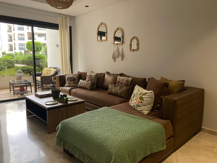 Duplex Moderne • Résidence & Piscine • Bouskoura - Casablanca