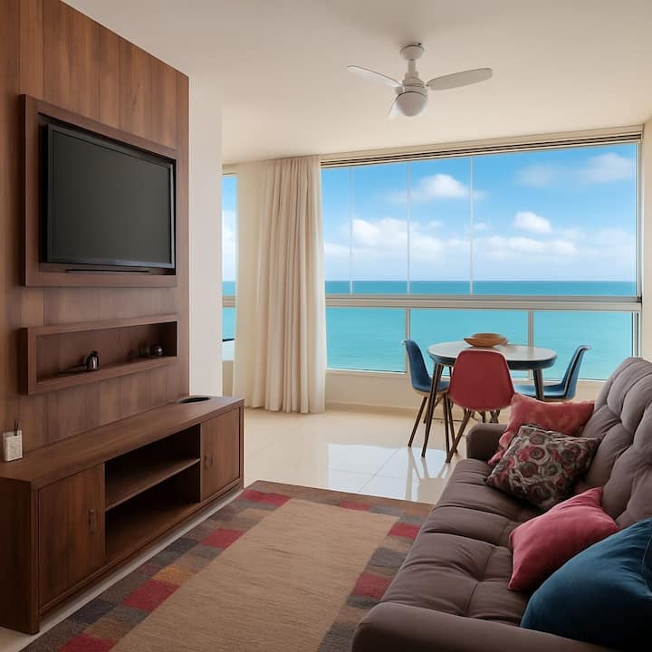 Apto 3 Quartos Com Vista Total Para O Mar! - State of Espírito Santo