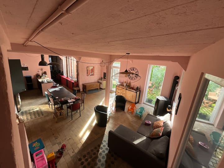 Loft De Ville Avec Jardin - Lille