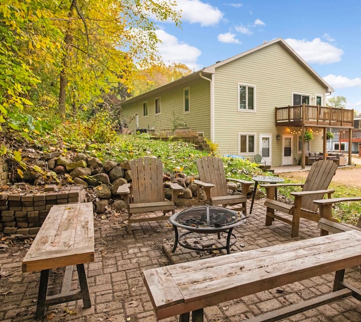 Secluded Mendota 3bed/2ba - Firepit - Msp/moa - Minnesota