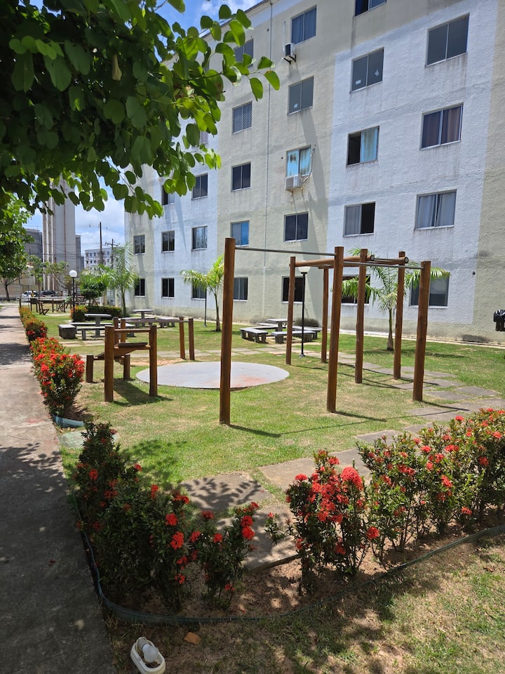 2/4 Apartment In Abrantes - Lauro de Freitas