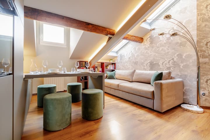 Eleganza A Brera: Loft Di Charme In Via Solferino - Milão