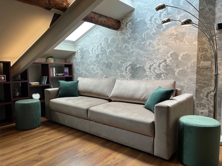 Eleganza A Brera: Loft Di Charme In Via Solferino - Milan