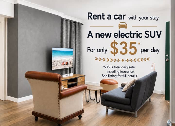 Suburban Two-bed Apartment With Parking And Patio - 史卓菲