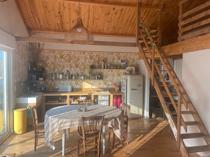 Chaleureux Chalet En Bois - La Roche-sur-Yon