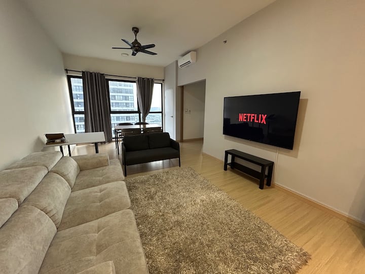 Cozy Unit Near Mrt With Link Bridge - Sungai Buloh