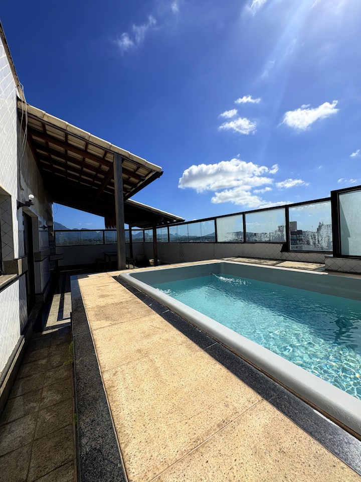 Cobertura Na Praia Do Morro – Espaço 15 Pessoas - Guarapari