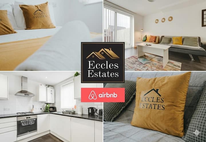 Contractor House | 4 Bed | Parking | 15% Off - Liverpool