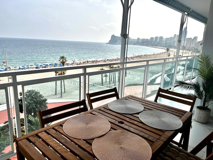 Piso 1 Línea De Playa Reformado - Benidorm