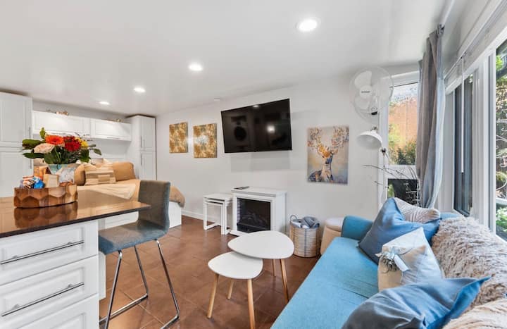 Bright Studio! Wifi & Free Pkg! - Vancouver