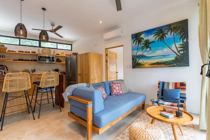 Casa Mandalas - New Boho Chic Casita Walk To Beach - Nosara