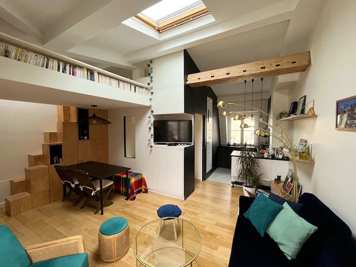 Appart Cosy Calme Paris Centre - Paris