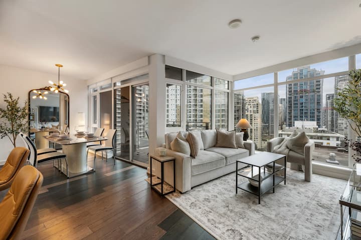 Luxury Yaletown 2br • Office • Ac • Parking - Vancouver