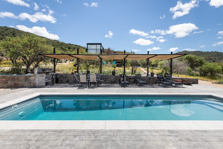 Tiny House Exclusiva Con Jacuzzi Privado Y Piscina - Talca