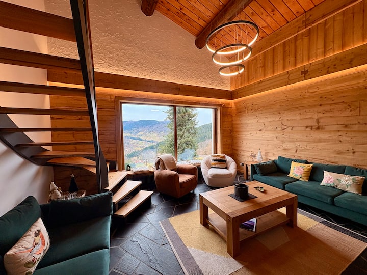 Chalet Le Vénérable 4* – Vue & Cheminée – 12p - Ventron
