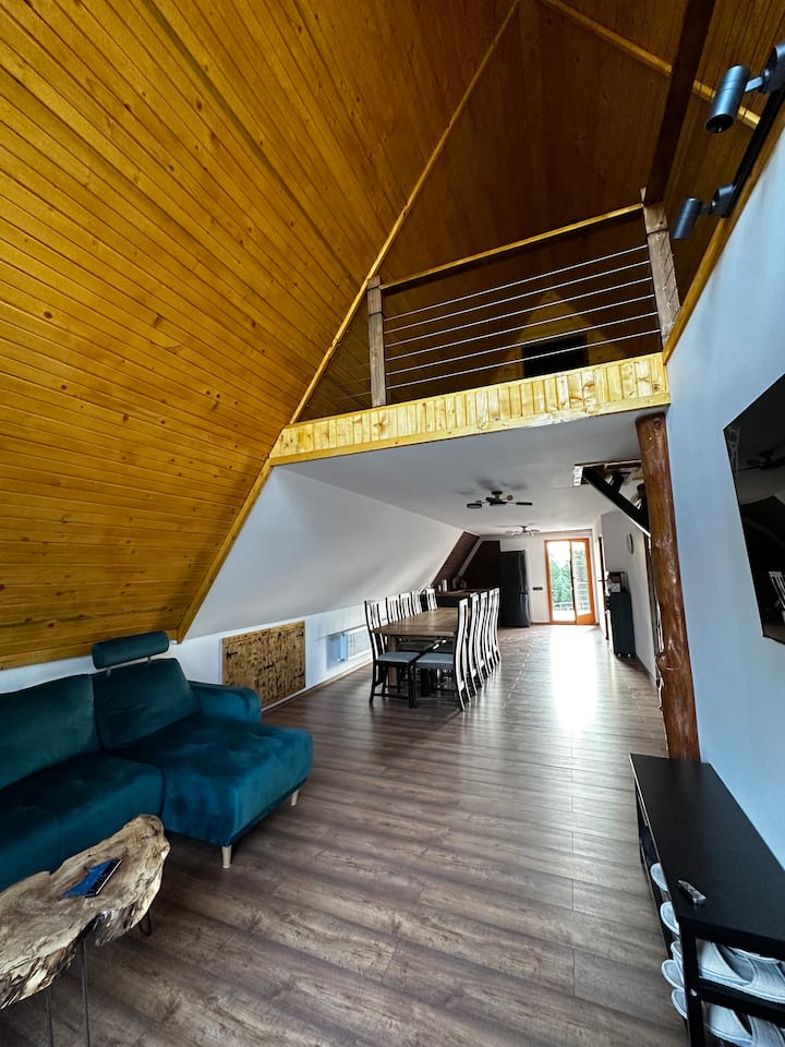Cabana Panoramic Aframe - Beliș