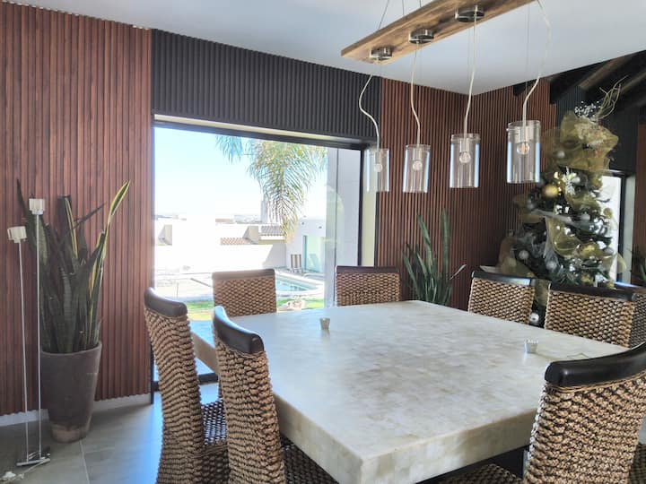 Alberca, Terraza, Asador Privados, Gran Jardín - Aguascalientes
