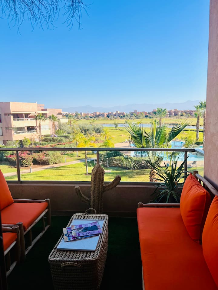 Appartement Vue Piscine Prestigia G1 - Marrakech