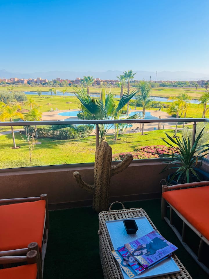Appart Vue Piscine Prestigia Golf 1 - Marrakesh