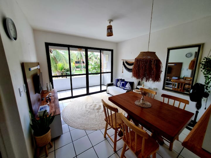 Praia & Verde | Apartamento 2 Quarto 2 Wc Equipado - Fortaleza