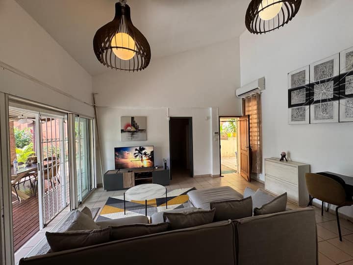 T4 4b - Belle Maison Avec Piscine - 3 Chambres - Mayotte
