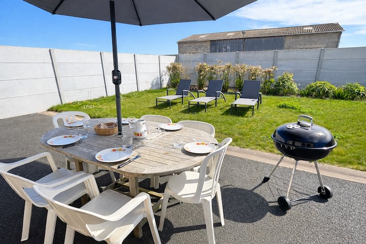 Refuge Familial Près De La Mer | Jardin & Parking - Barfleur