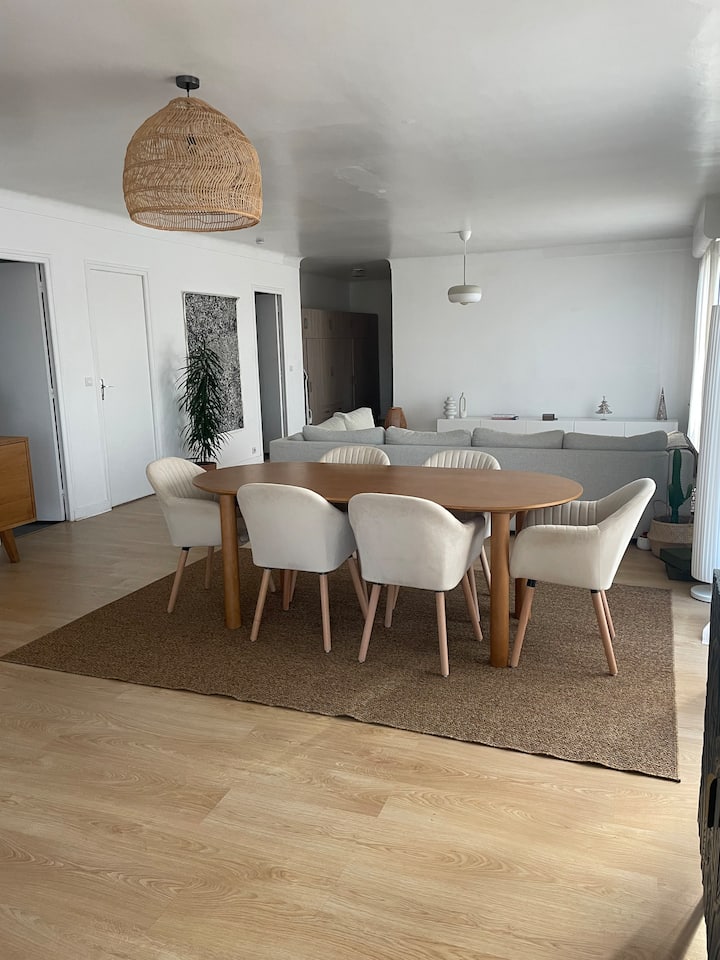 Loft 110m Lumineux & Moderne - Anglet