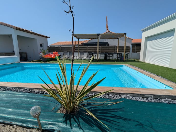 Villa En Vendée Piscine Chauffée - Notre-Dame-de-Monts
