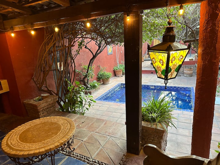 Pool And Garden - San Miguel de Allende