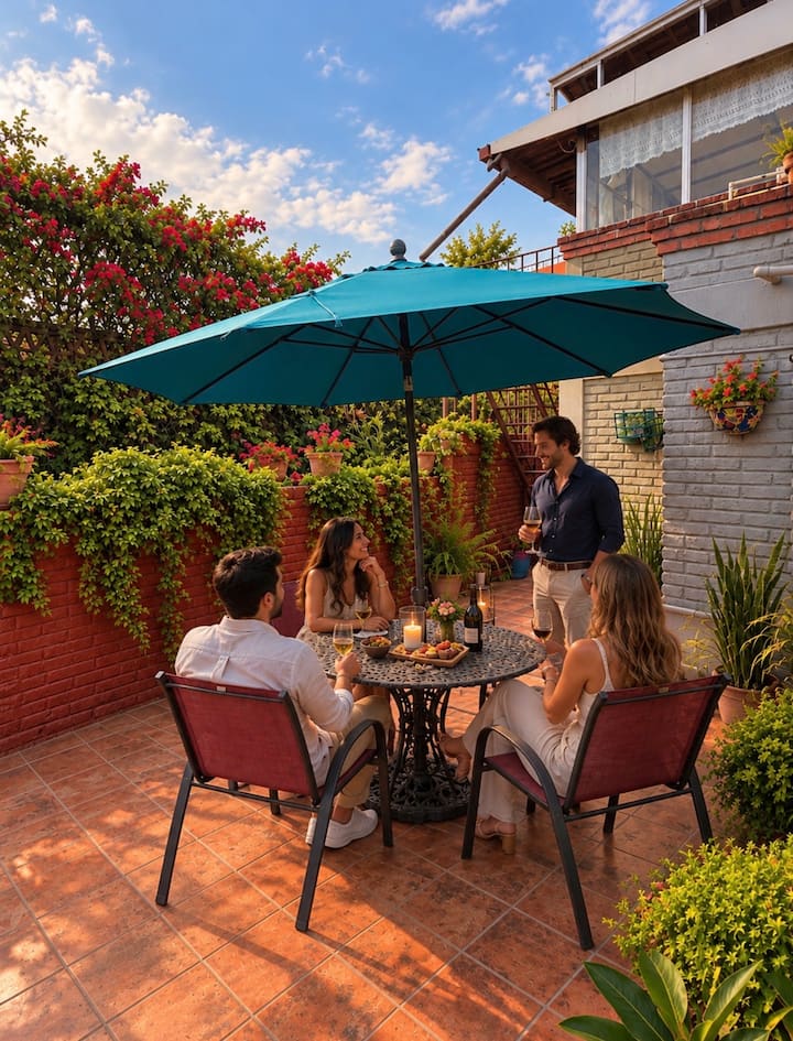 Cozy Apartment With A Large Terrace & Close To Downtown. - San Miguel de Allende