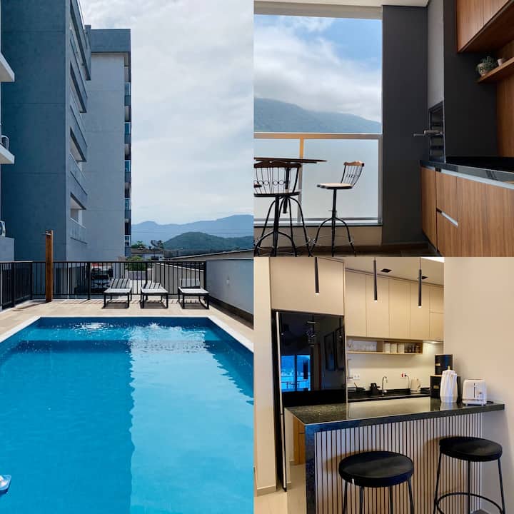 Apt. Novo & Aconchegante (700m Da Praia) - Ubatuba