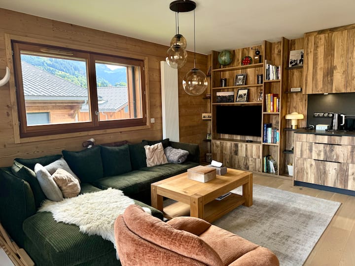 2br Chalet Style Apt In Megève W/ Modern Comfort - Megève