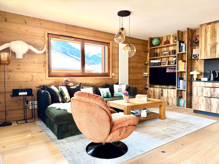 2-br Chalet Style Apt In Megève W/ Modern Comforts - Megève