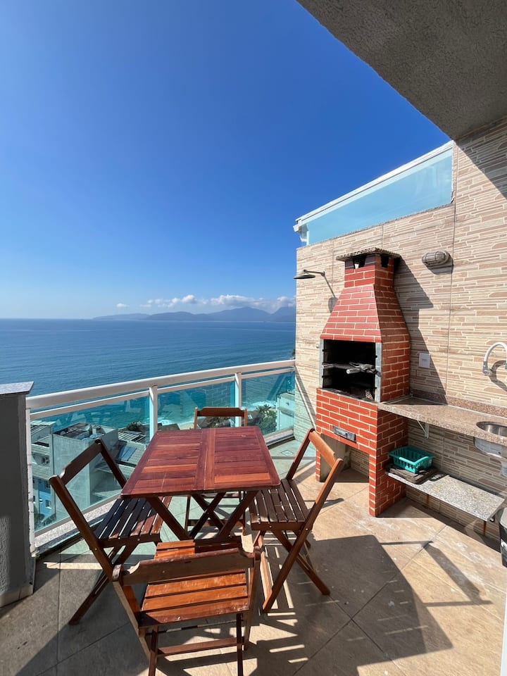 Linda Cobertura Com Vista Mar - Ilha Grande